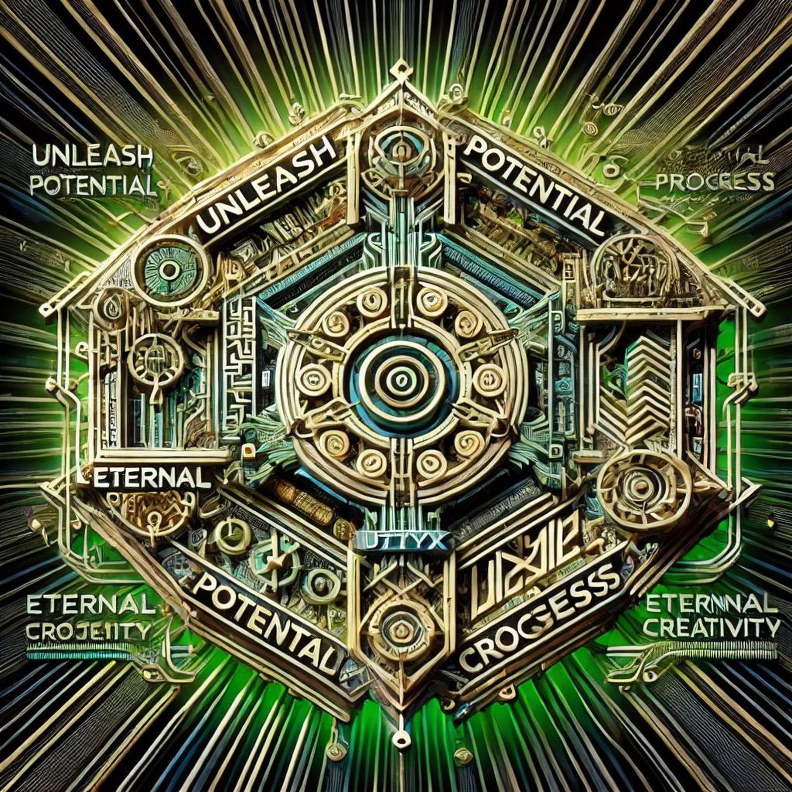 Utzyx Emblem of Infinite Potential - Etsy