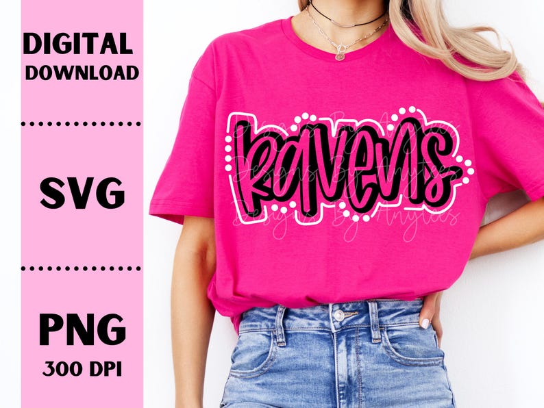 Ravens SVG, Ravens PNG, Mascot Shirt Design, Team Spirit Png, Ravens ...