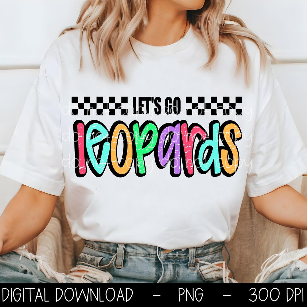 Leopards PNG, Let's Go Leopards PNG, Leopards Digital Download, PNG ...