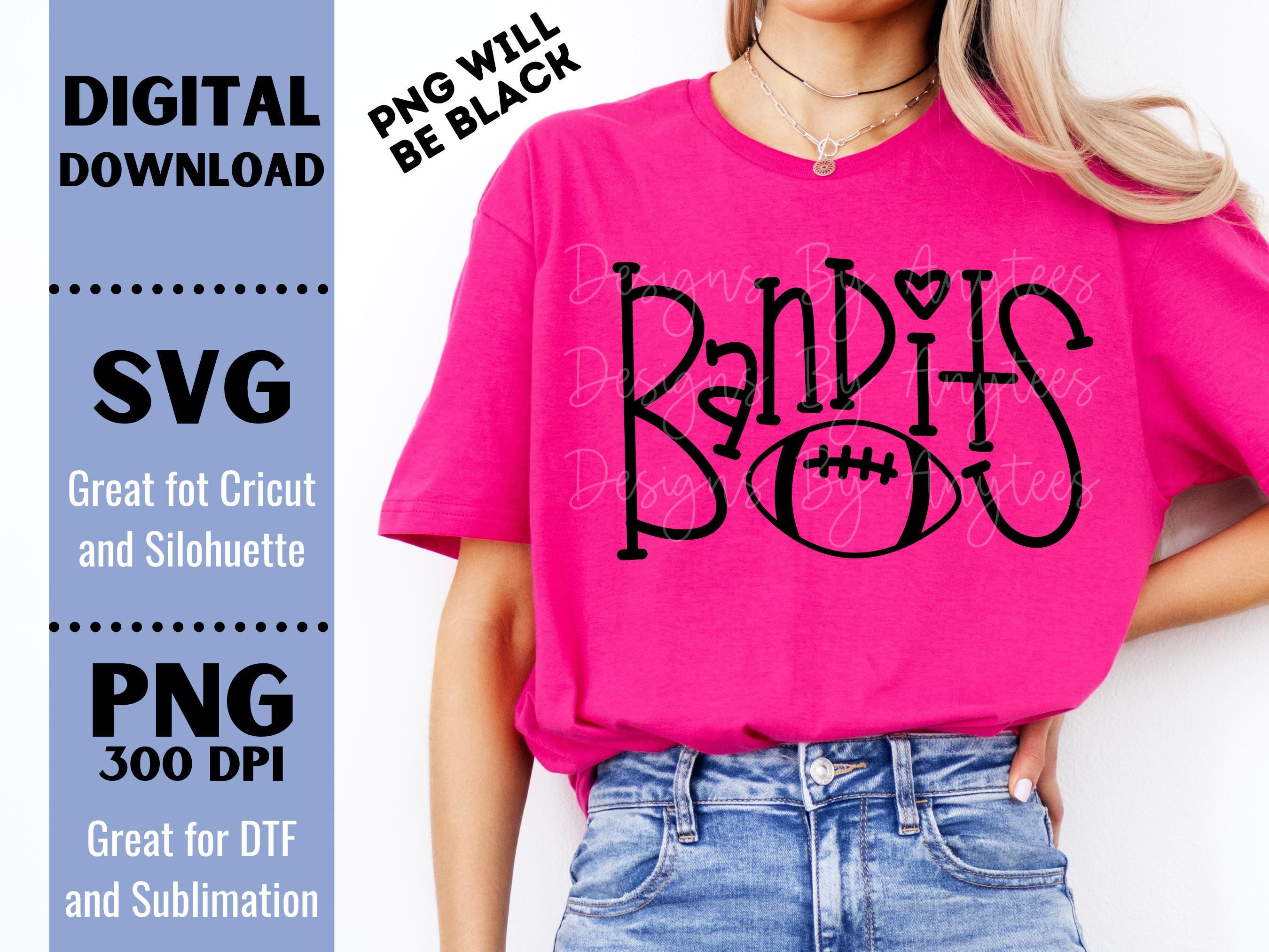 Bandits SVG, Bandits PNG, Bandits Football, Mascot Shirt Design, Team ...