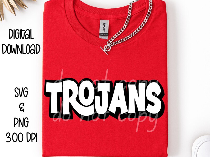 Trojans SVG, Trojans PNG, Mascot Shirt Design, Team Spirit Png, Trojans ...