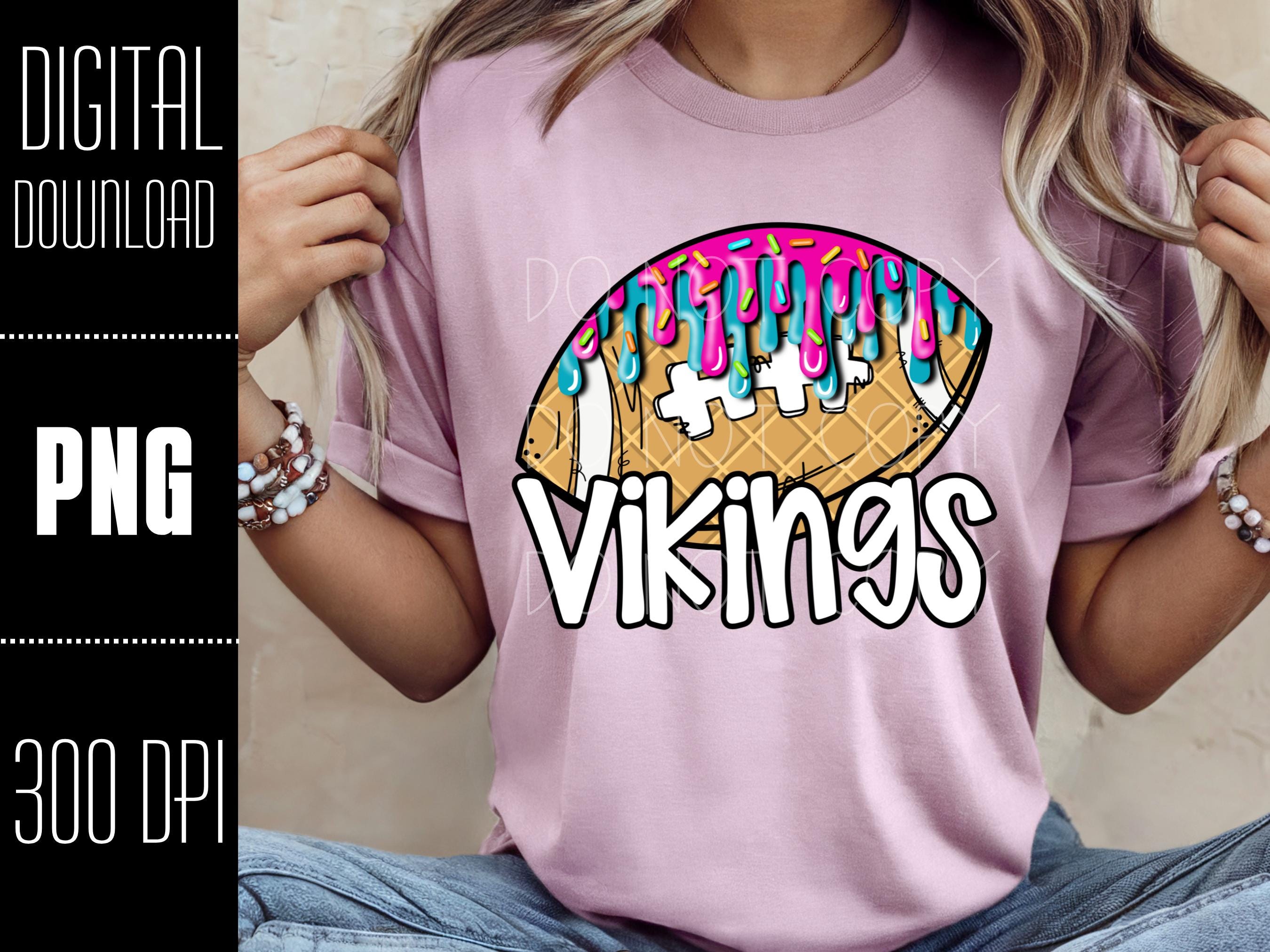 Vikings PNG, Vikings Football PNG, Vikings Digital Download, Football ...