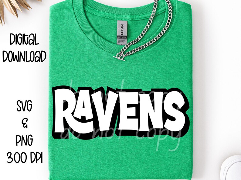 Ravens SVG, Ravens PNG, Mascot Shirt Design, Team Spirit Png, Ravens ...