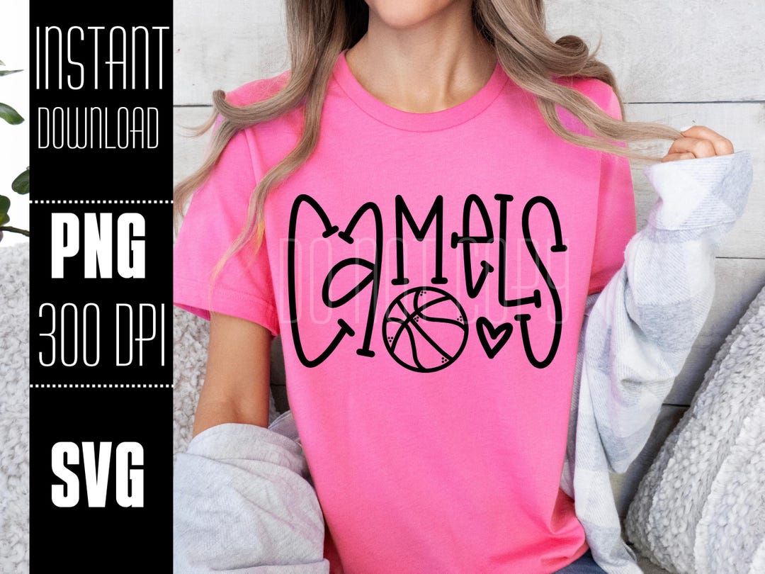 Camels SVG, Camels PNG, Camels Basketball, Mascot Shirt Design, Team ...