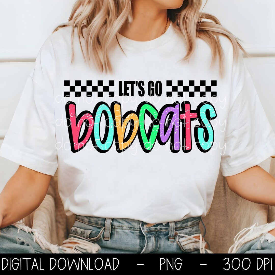 Bobcats PNG, Let's Go Bobcats PNG, Bobcats Digital Download, PNG Design ...