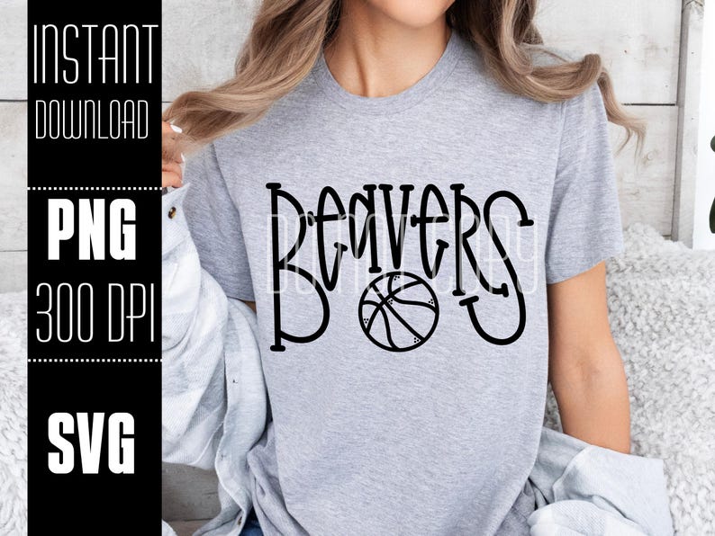 Beavers SVG, Beavers PNG, Beavers Basketball, Mascot Shirt Design, Team ...