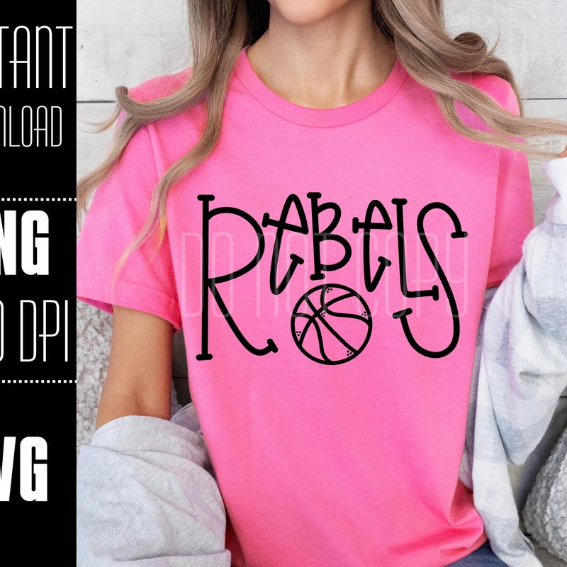 Rebels Basketball - Etsy