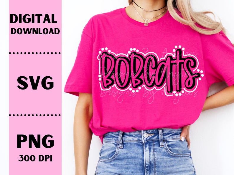 Bobcats SVG, Bobcats PNG, Mascot Shirt Design, Team Spirit Png, Bobcats ...