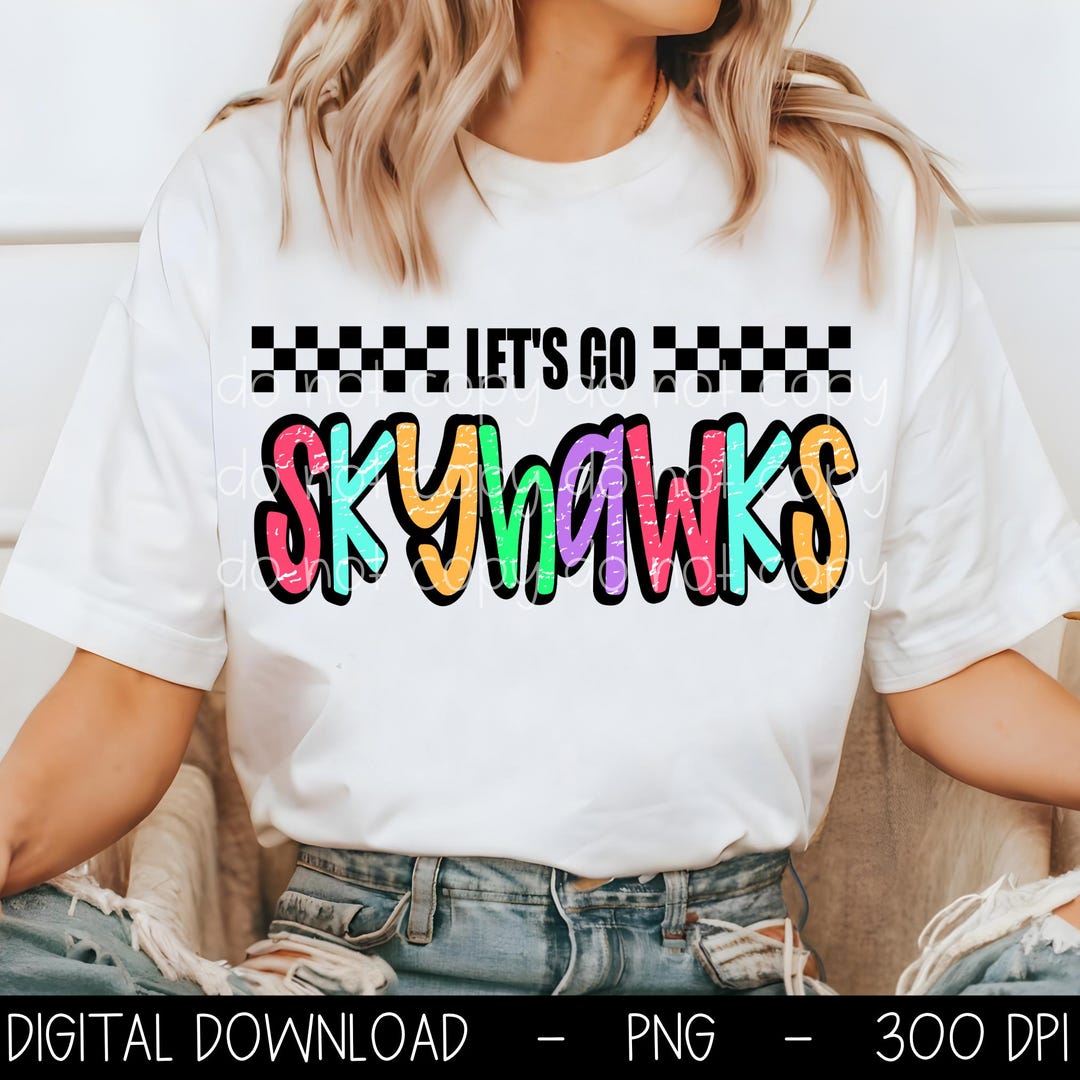 Skyhawks PNG, Let's Go Skyhawks PNG, Skyhawks Digital Download, PNG ...