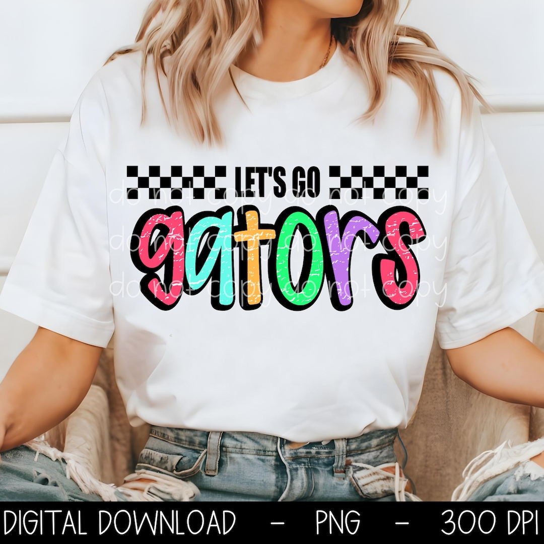 Gators PNG, Let's Go Gators PNG, Gators Digital Download, PNG Design ...