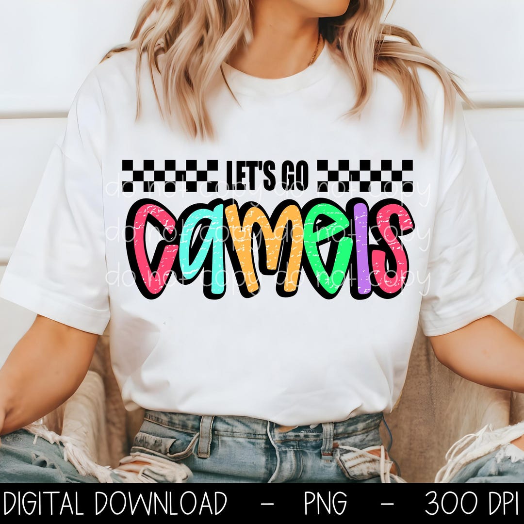 Camels PNG, Let's Go Camels PNG, Camels Digital Download, PNG Design ...