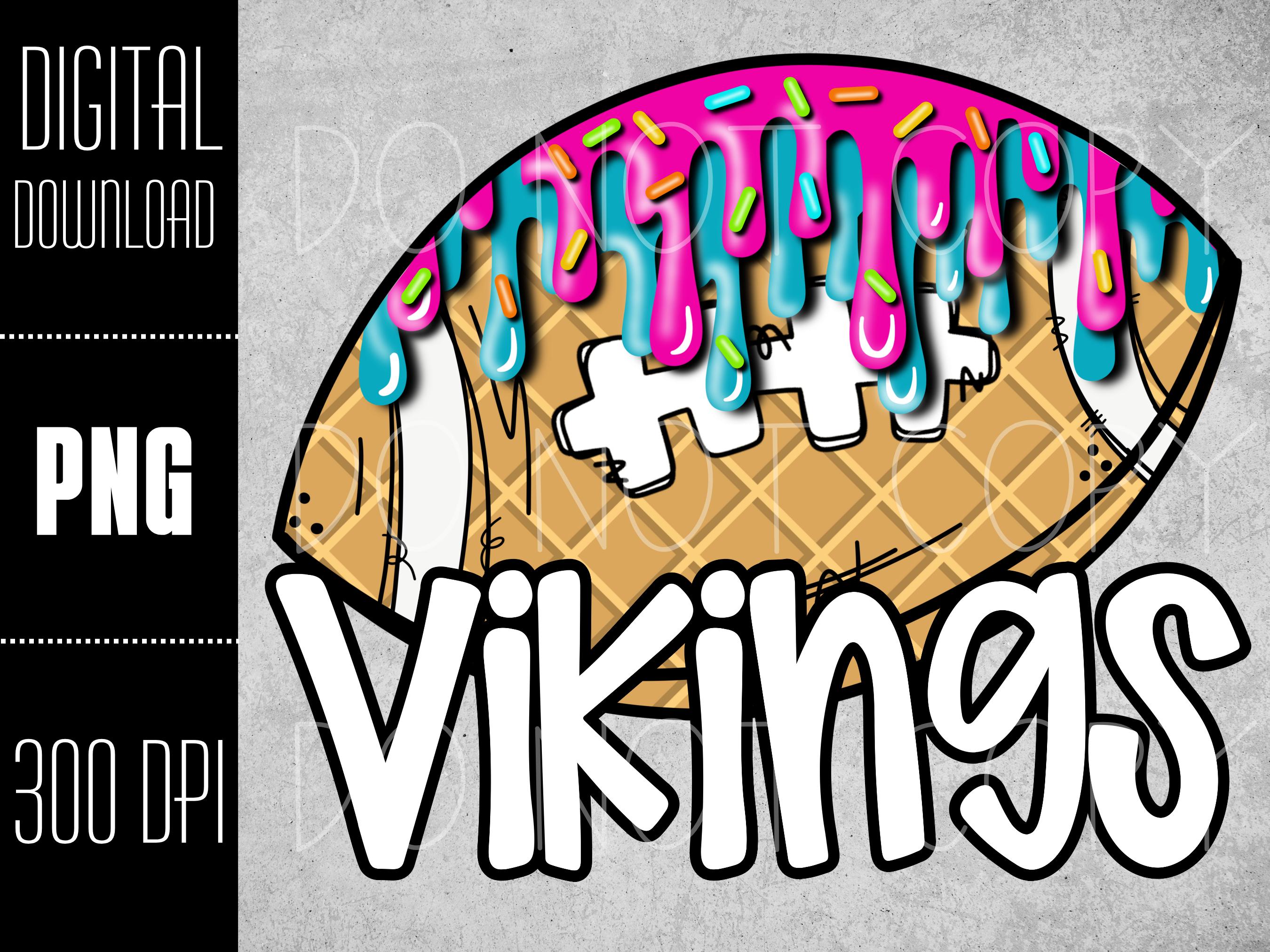 Vikings PNG, Vikings Football PNG, Vikings Digital Download, Football ...