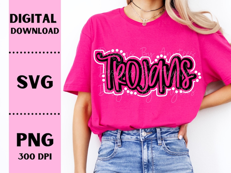 Trojans SVG, Trojans PNG, Mascot Shirt Design, Team Spirit Png, Trojans ...