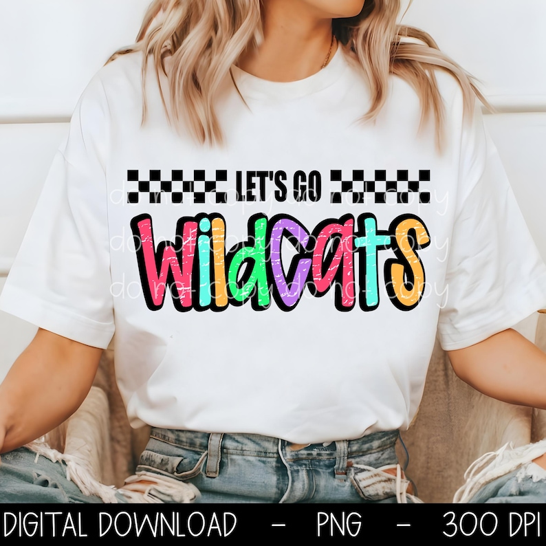Wildcats PNG, Let's Go Wildcats PNG, Wildcats Digital Download, PNG ...