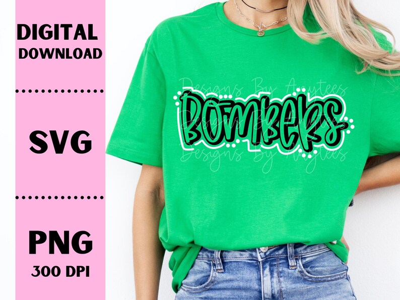 Bombers SVG, Bombers PNG, Mascot Shirt Design, Team Spirit Png, Bombers ...