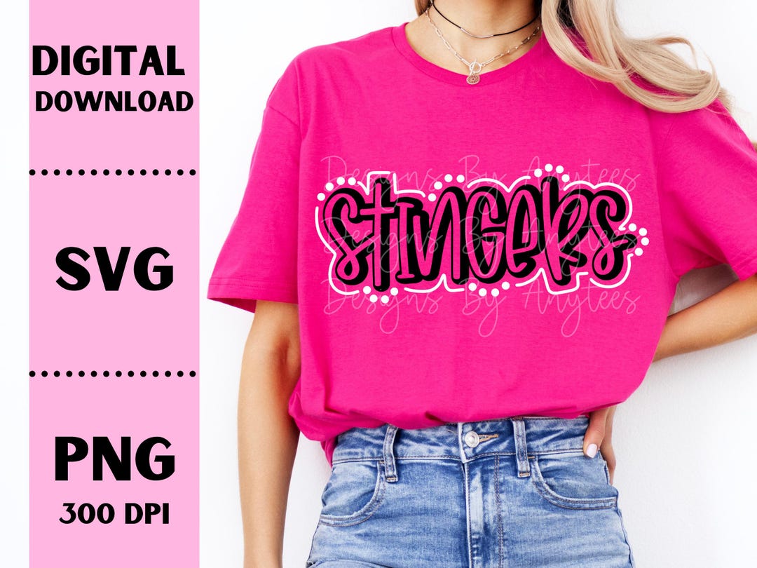 Stingers SVG, Stingers PNG, Mascot Shirt Design, Team Spirit Png ...