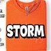Storm SVG, Storm PNG, Mascot Shirt Design, Team Spirit Png, Storm ...