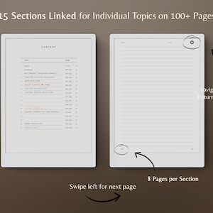 Notebook Plus – Lined & Blank Template for Remarkable Paper Pro ...
