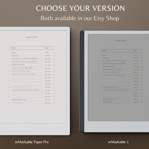 Notebook Plus – Lined & Blank Template for Remarkable Paper Pro ...
