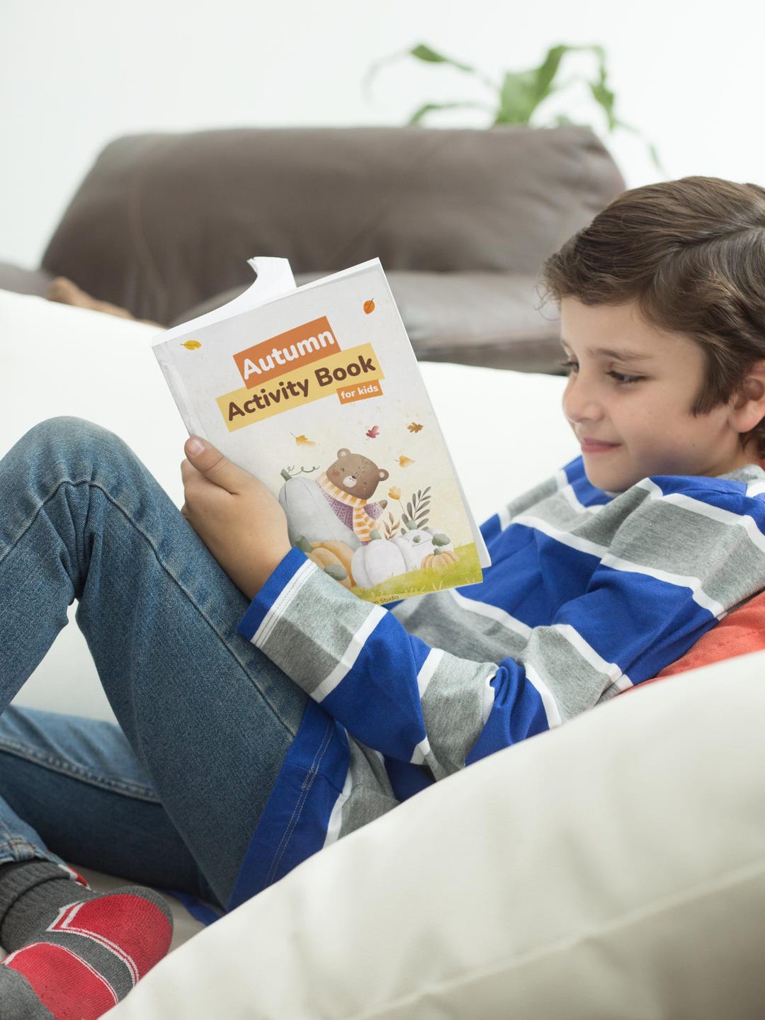 Autumn Kids Activity Book | Printable Fall-themed Games & Puzzles | Fun ...