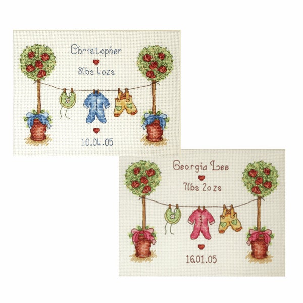 Birth Sampler - Etsy