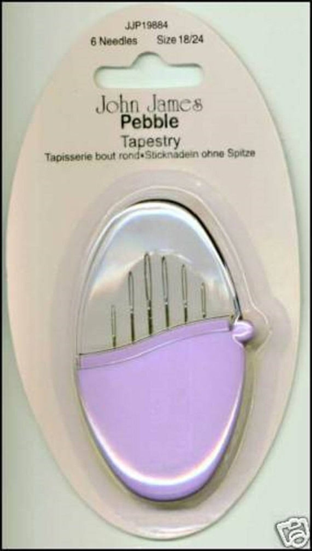 John James Pebble Tapestry Hand Sewing Needles, Size 18 24, Embroidery ...