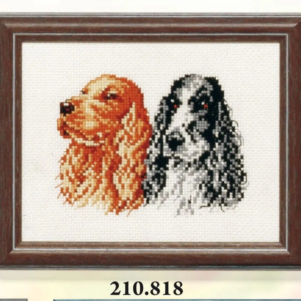 Spaniel Cross Stitch - Etsy
