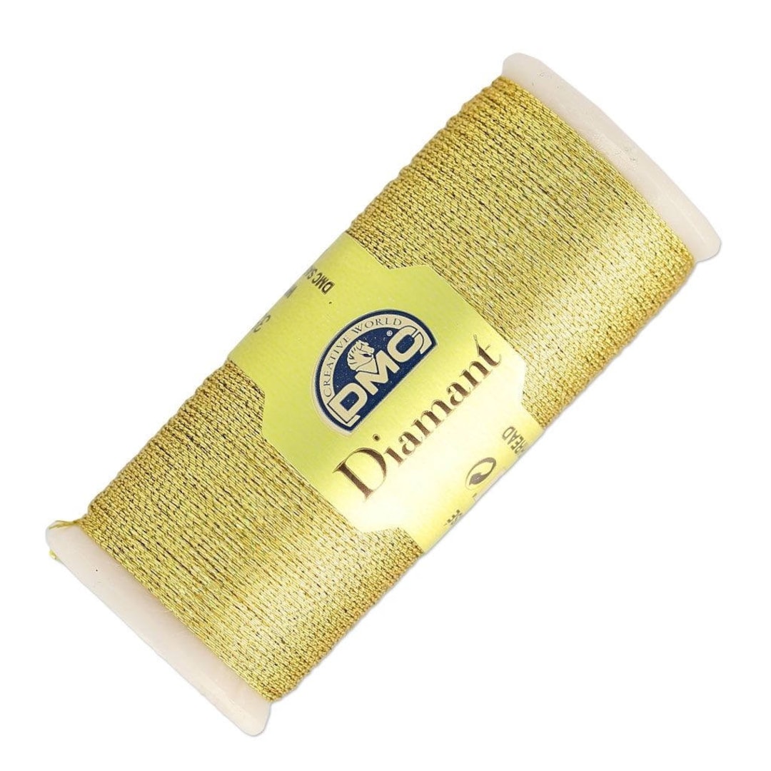 DMC Diamant Metallic Embroidery Thread- 1 Spool- 9 Colours , Metallic ...