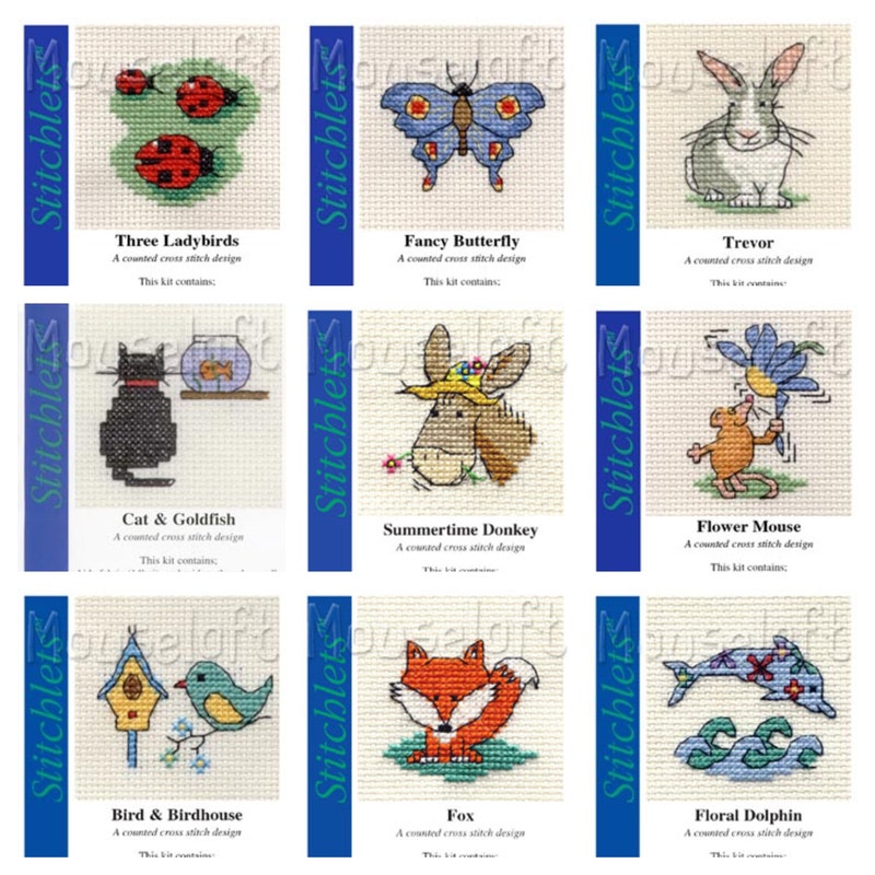 Fox Cross Stitch Kit - Etsy