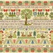 Bothy Threads Oak Tree Sampler Counted Cross Stitch Kit , Moira ...
