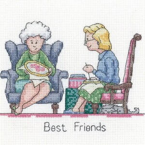 Best Friends Heritage Cross Stitch Kit , Golden Years by Peter ...