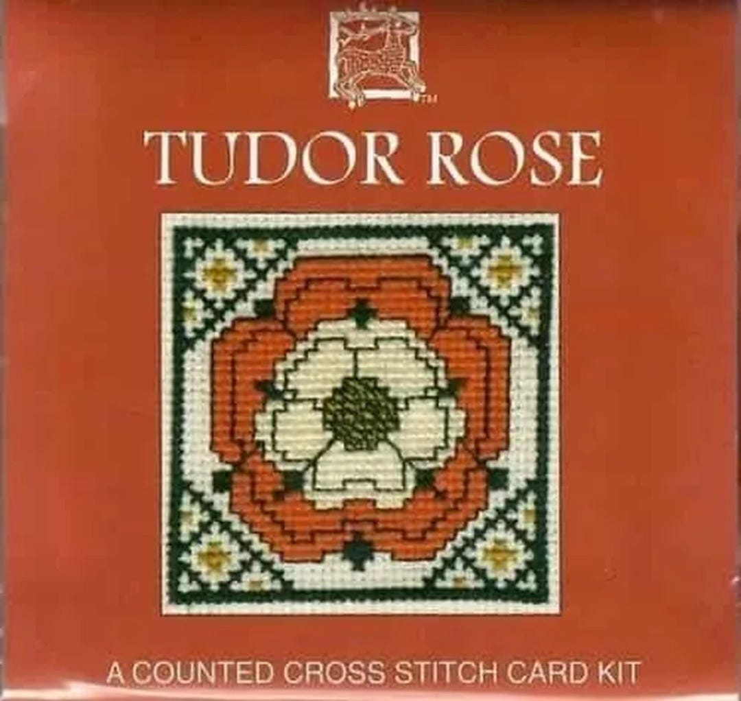 tudor-rose-cross-stitch-card-kit-from-textile-heritage-cross-stitch
