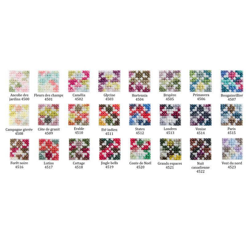 New DMC Coloris Threads 8m Skeins 4 Shades per Skein Col No - Etsy