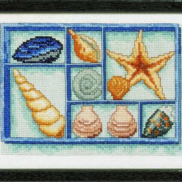 Shell Cross Stitch - Etsy