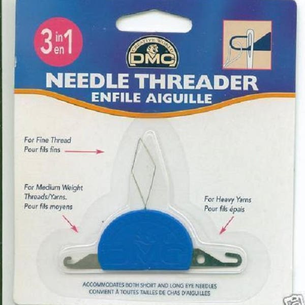 Metal Needle Threader - Etsy