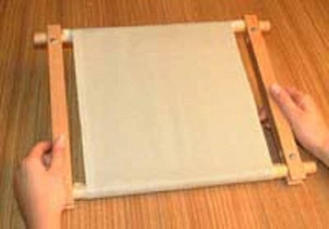 Tapestry Frame , 9 X 12 Inch Rollers and Side Bars, Sewing Frame ...