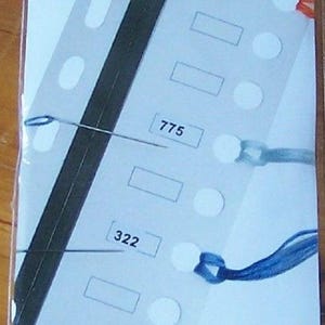 DMC Thread/ Floss Organizers, 3 Pack -holds 15 Threads Each, Cardboard ...