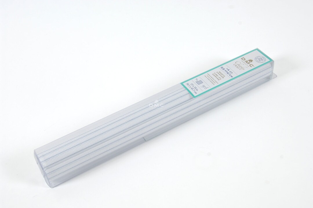 DMC 14 Count Waste Canvas , for Cross Stitch and Embroidery , 38 X 45 ...