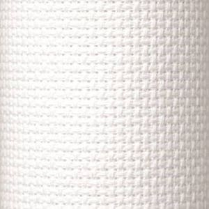 White Aida From Charles Craft, Standard 14 Count -gold Standard, White ...