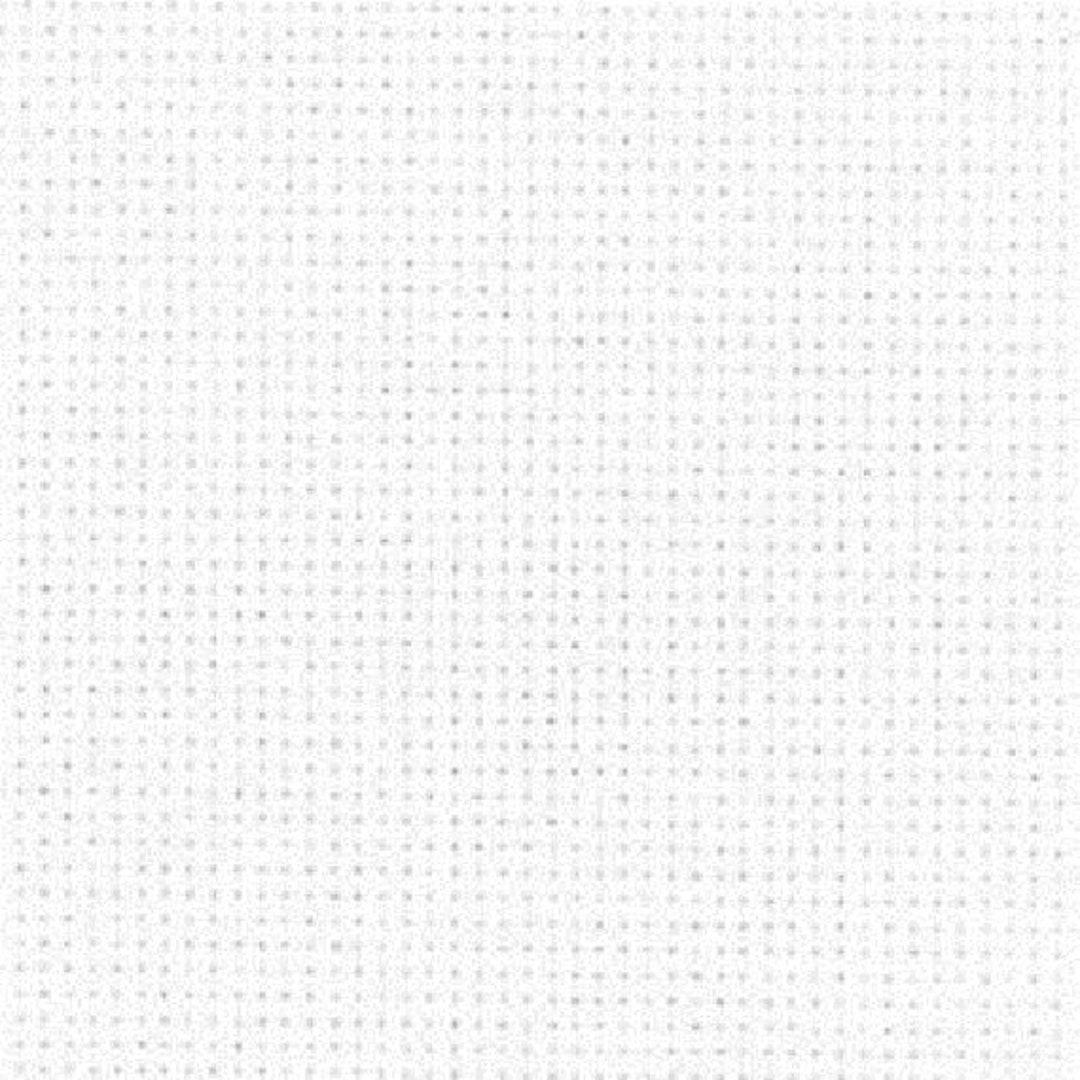 Aida 18 Count BLANC white Aida From DMC, Aida for Cross Stitch, 18 ...