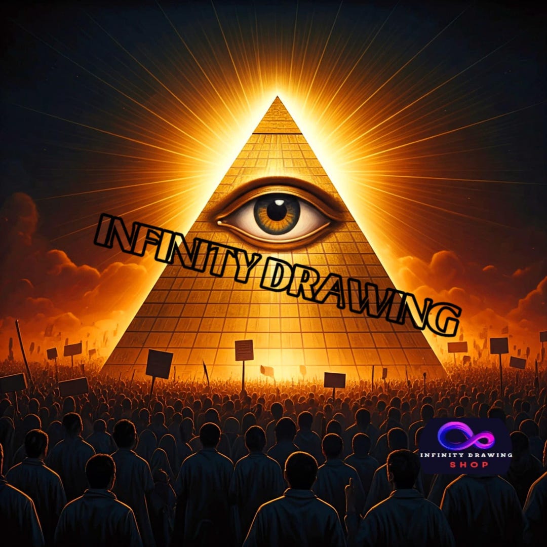 Art Picture of the Pyramid of Wisdom and Creativity, Bridal Art ...