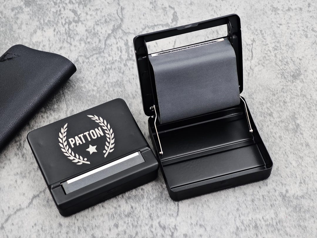 Personalized Metal Rolling Machine - Custom Engraved Hand Cigarette ...