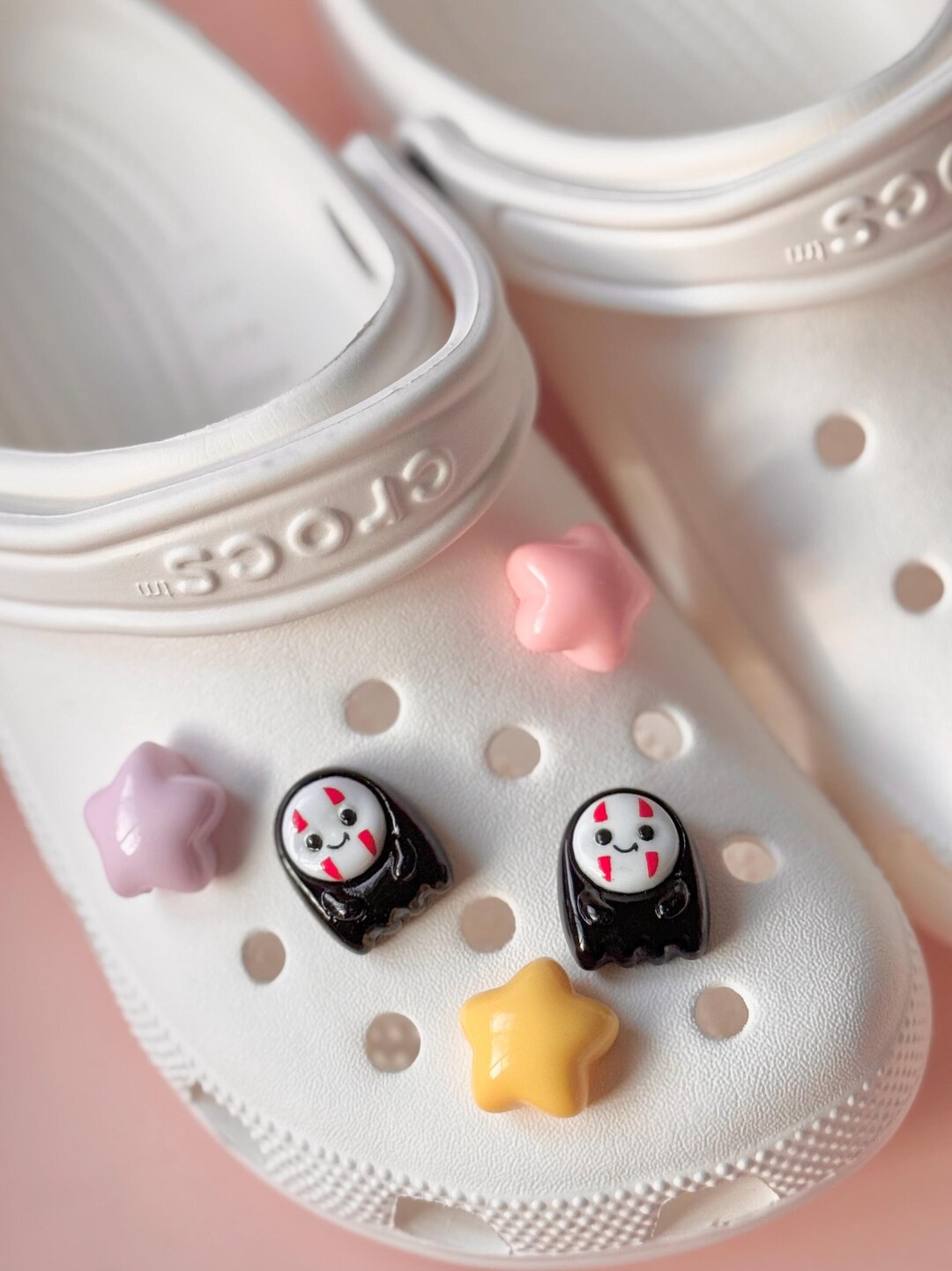 Studio Ghibli Totoro No Face Crocs Jibbitz Shoe Charms - Etsy