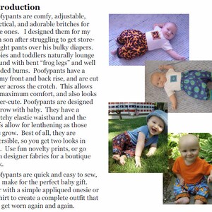 Easy Reversible Baby or Toddler Pants PDF Pattern - for Girls and Boys ...