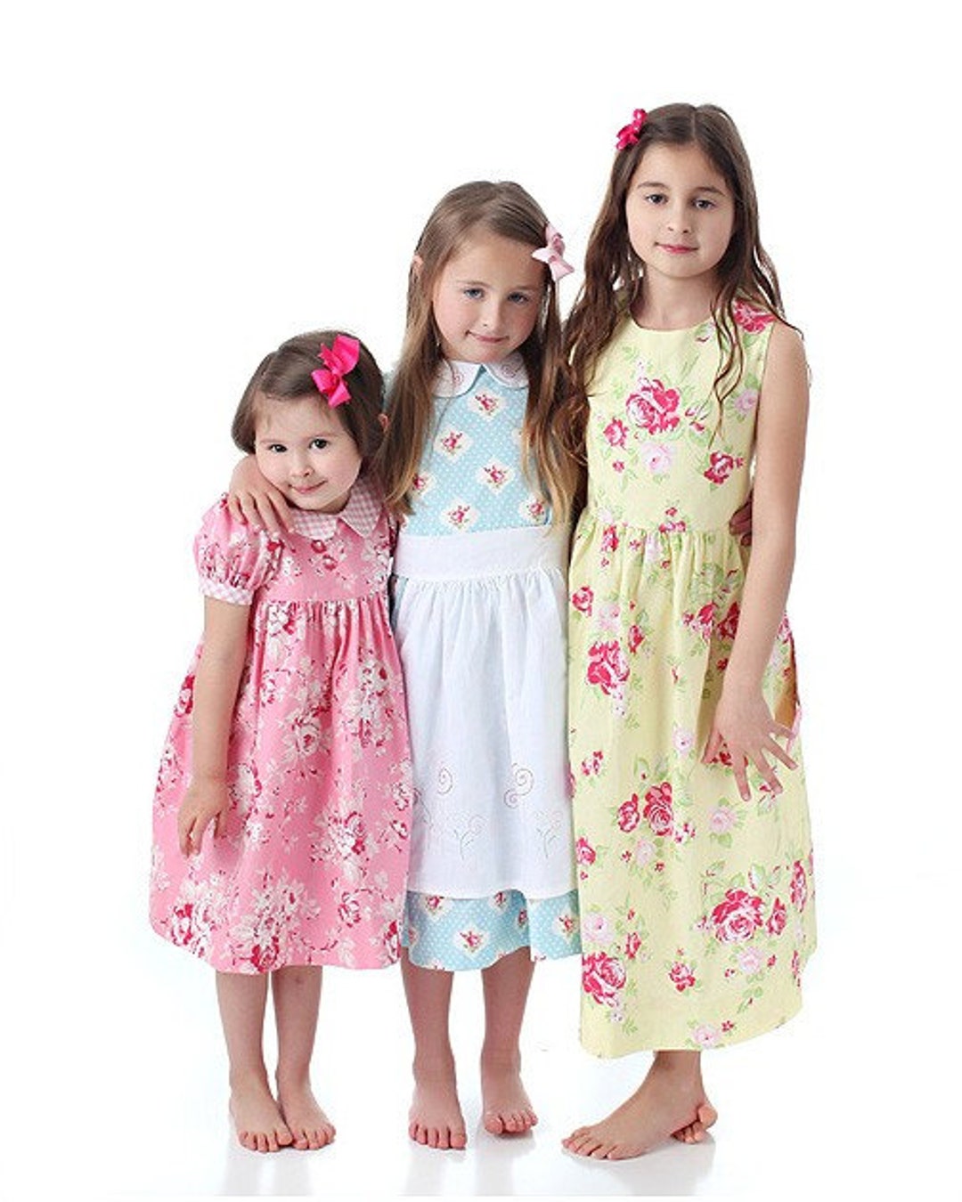 Kids Dress Pattern - Precious Dresses, Classic Bodice Style, Boutique ...