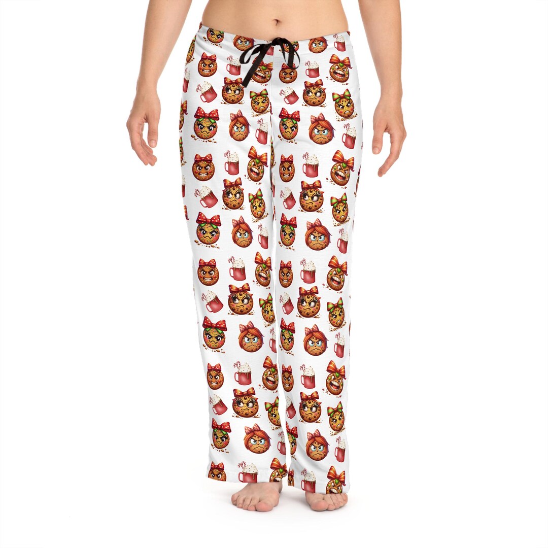 Gingerbread Pj's, Women's Pajama Pants, Cozy Sleepwear, Christmas ...