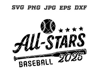 All Stars Baseball SVG, All Star SVG, Baseball SVG, All Star Game ...