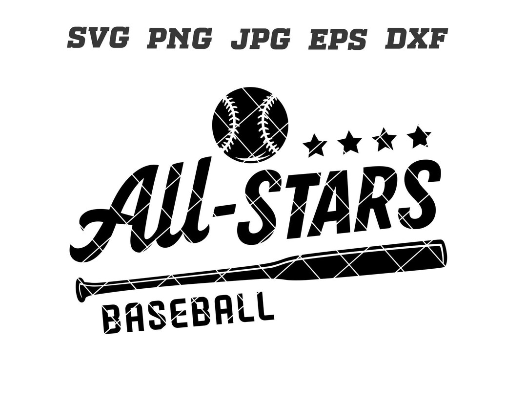 All Stars Baseball SVG, All Star SVG, Baseball SVG, All Star Game ...