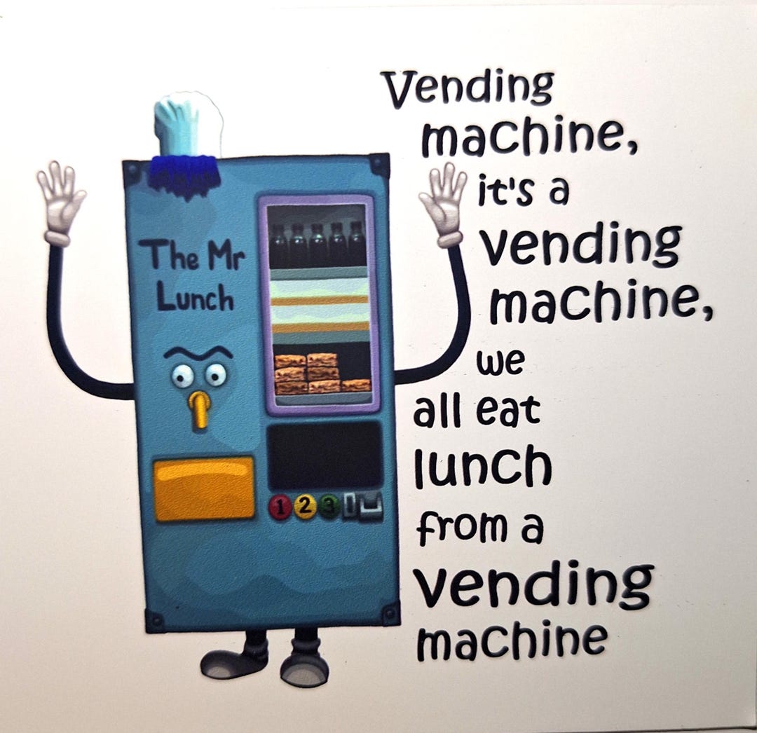 Don't Hug Me I'm Scared Fridge Magnet Stocking Filler the Mr. Lunch ...