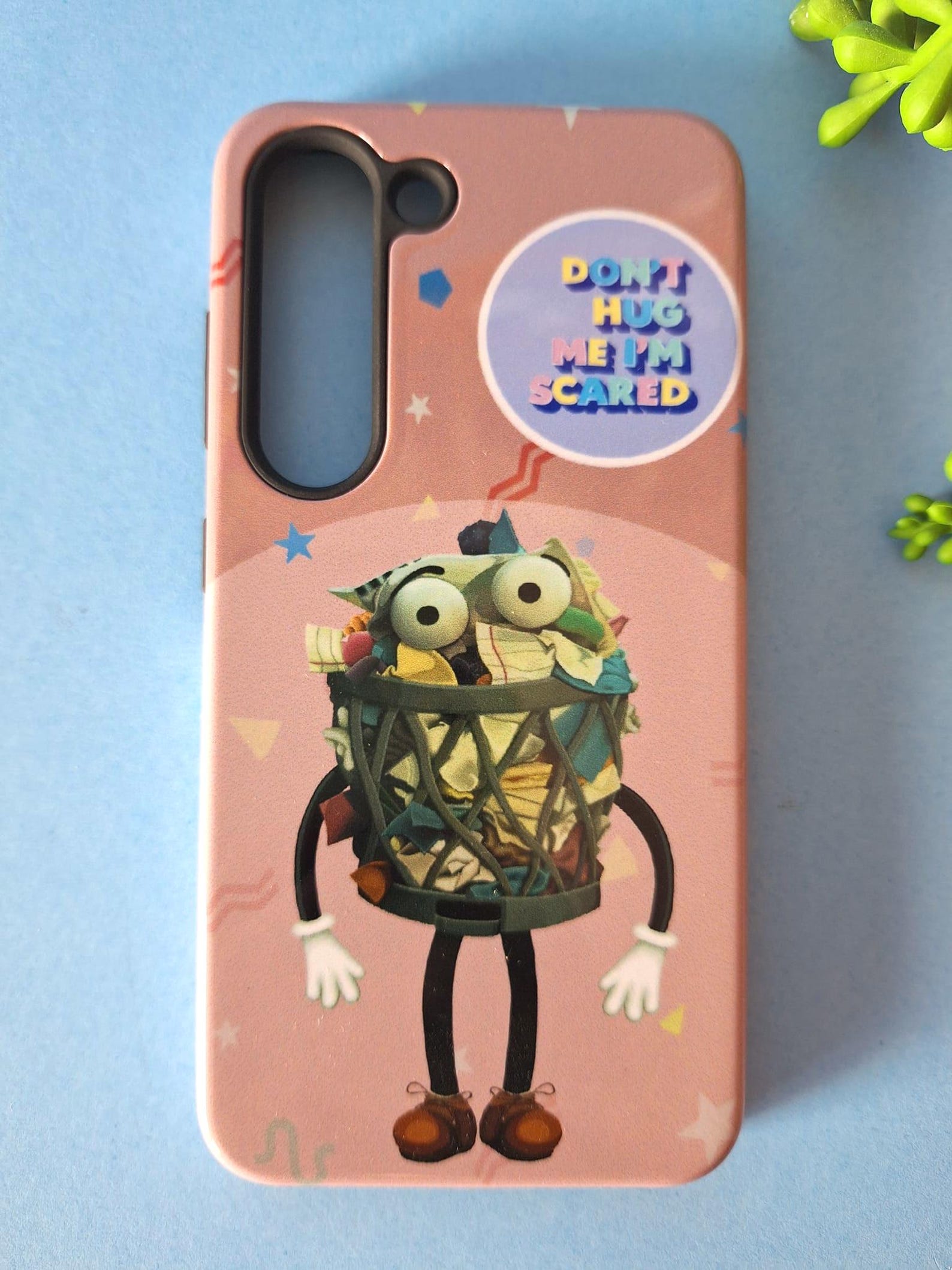 Don't Hug Me I'm Scared - Bin Character Tough Phone Case Galaxy S23 ...